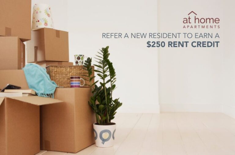 Resident Referral Program | At Home Apartments Property Management